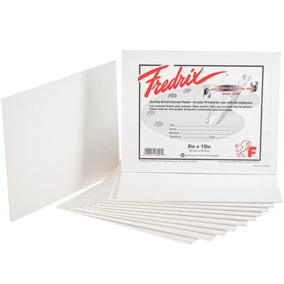 FREDRIX 12 Pack Artist Series Primed Canvas Panel | Michaels