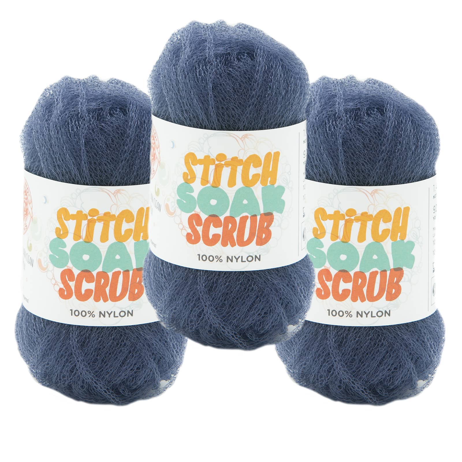 3 Pack Lion Brand® Stitch Soak Scrub Yarn | Michaels