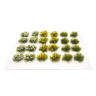 Mini Flower & Grass Bushes by Make Market® | Michaels