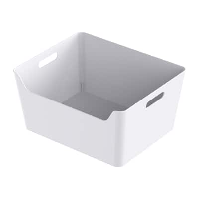 Extra Large White Open Storage Bin by Simply Tidy® | Michaels