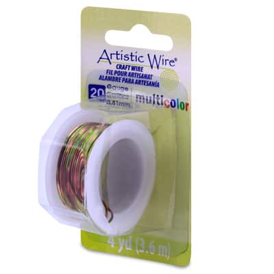 Artistic Wire® 20 Gauge Multicolor Tarnish Resistant Colored Copper ...