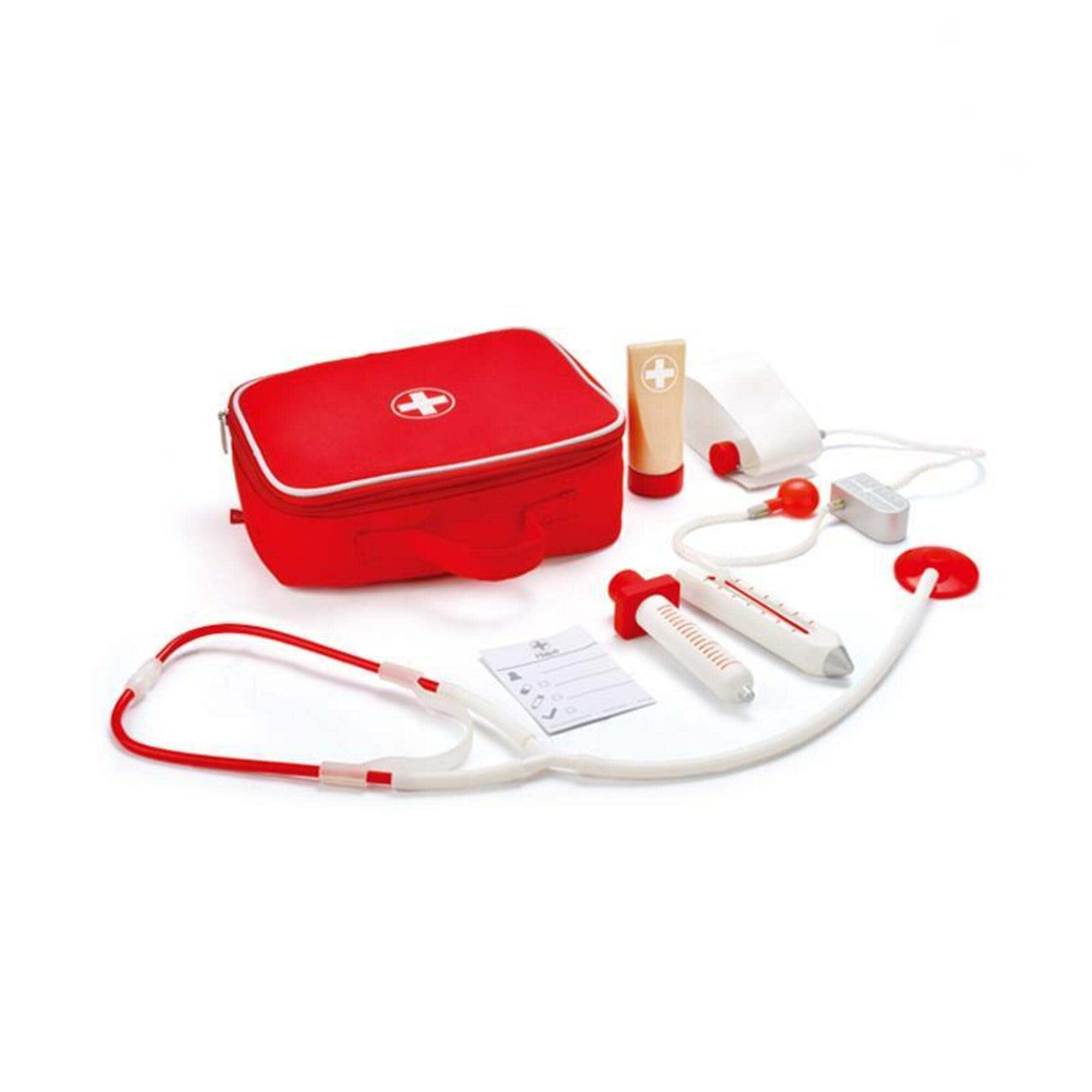 Hape Red Doctor on Call Wooden Playset | Michaels