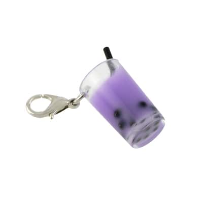 Purple Boba Tea Charm by Bead Landing™ | Michaels