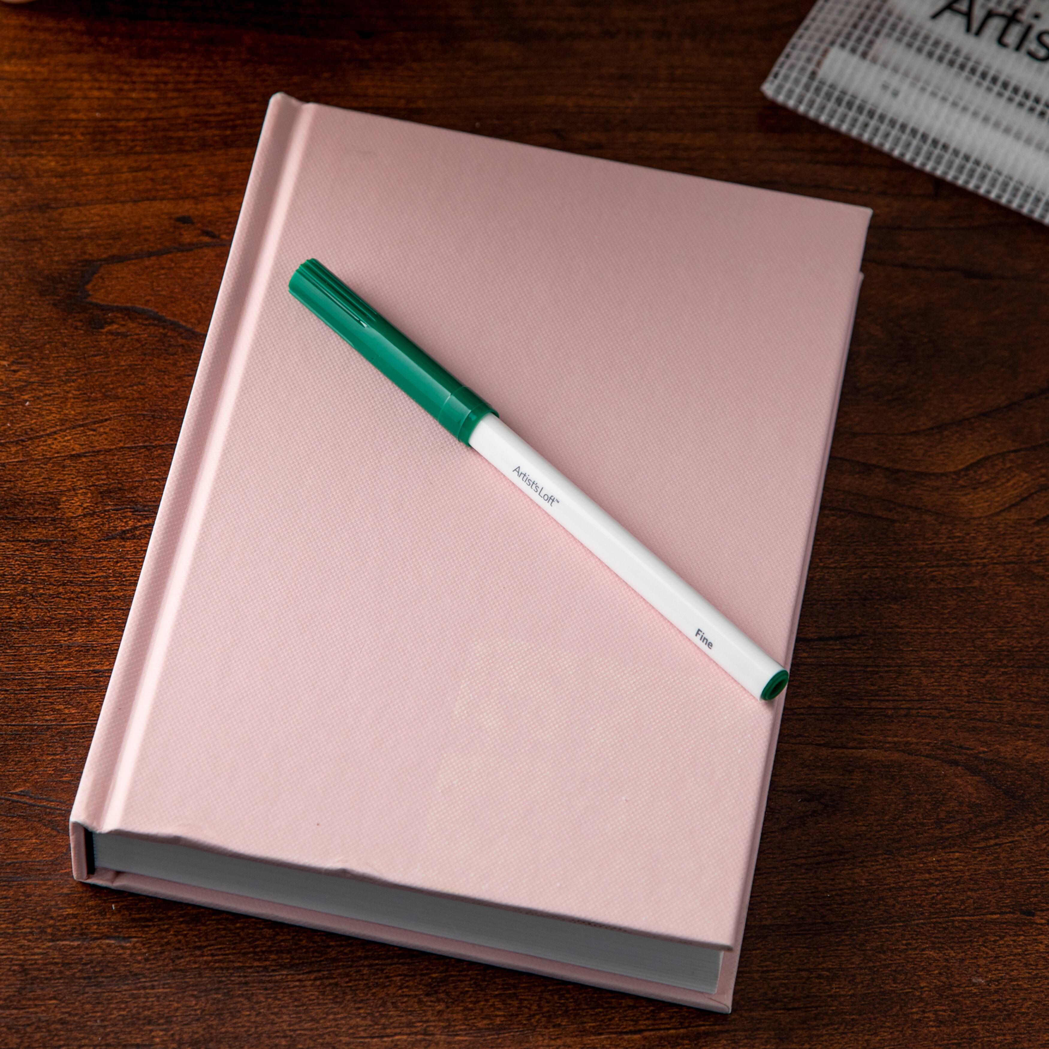 12 Pack: Light Pink Hardcover Sketchbook by Artist's Loft™, 5.5" x 8 ...