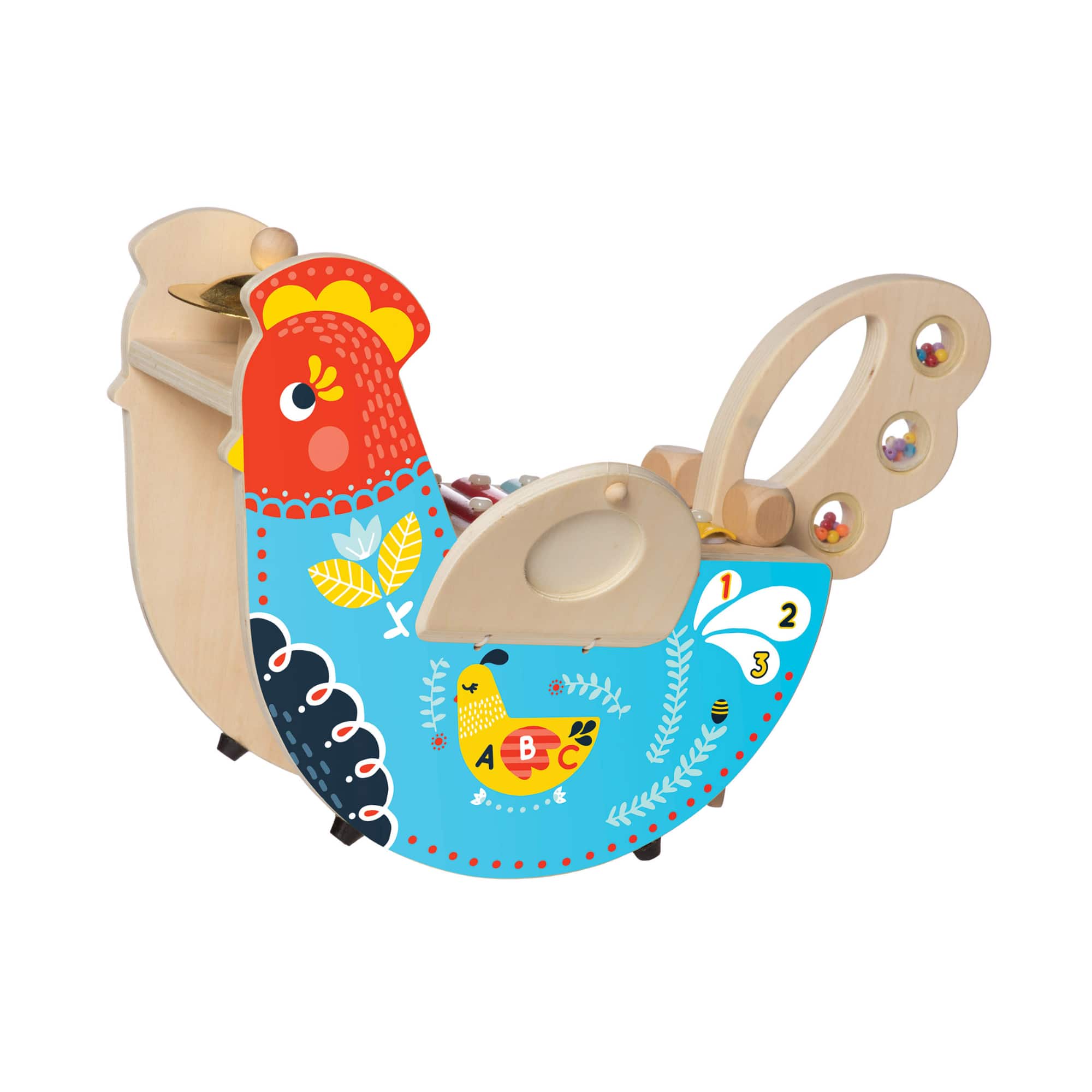Manhattan Toy® Musical Chicken Wooden Instrument | Michaels