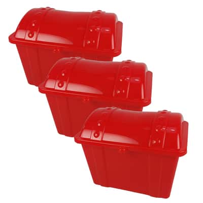 Romanoff 3 Pack Red Jr. Treasure Chest Container | Michaels