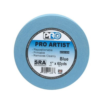 Pro Tape Pro Artist Tape, 1" x 60yd. | Michaels