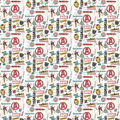 Marvel® Avengers Hero Cotton Fabric | Michaels