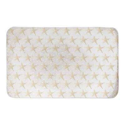 Simple Gold Pattern 21" x 34" Bath Mat | Michaels