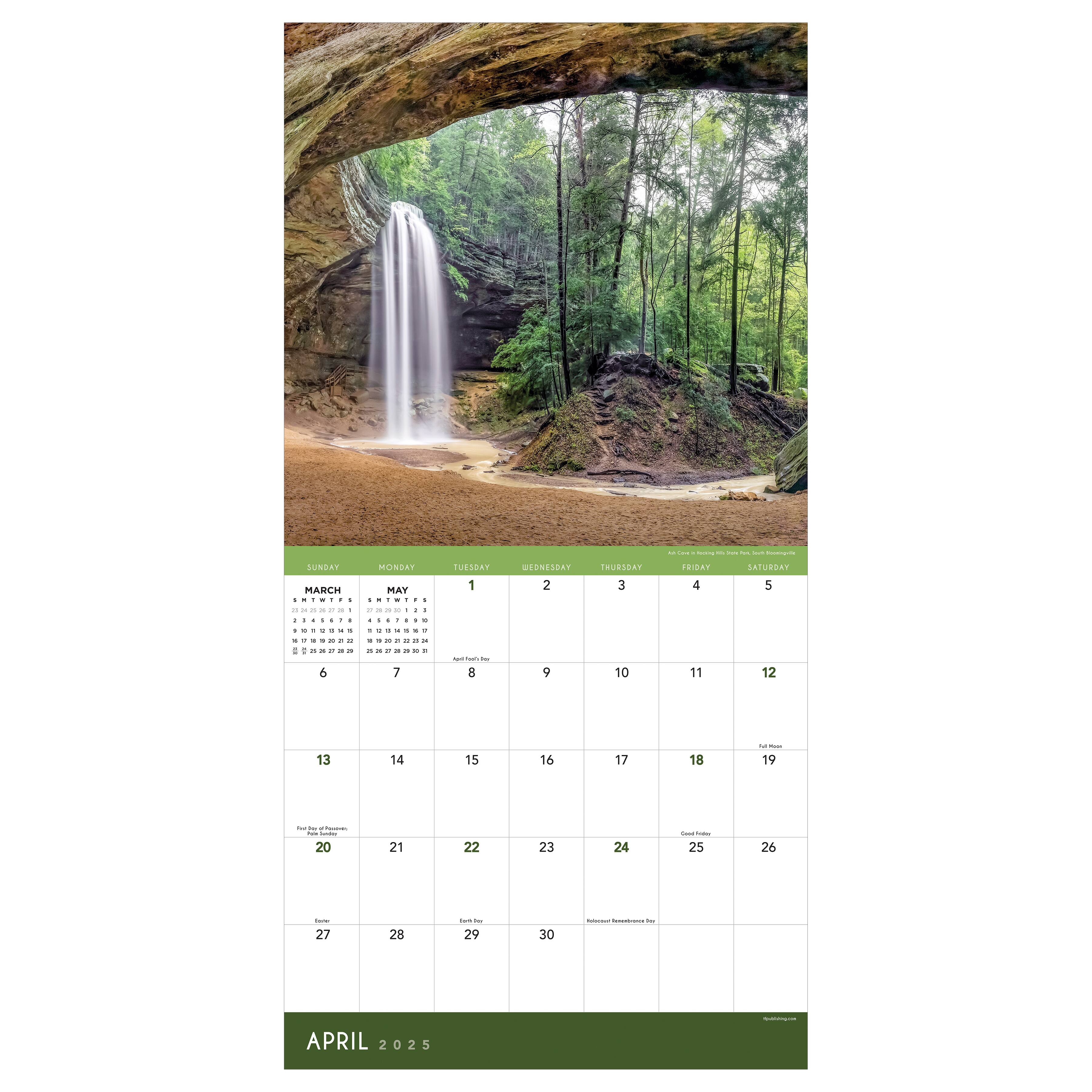 TF Publishing 2025 Ohio Wall Calendar | Michaels