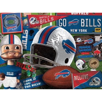 NFL Buffalo Bills Retro Series 333 Piece Wooden Puzzle | Michaels