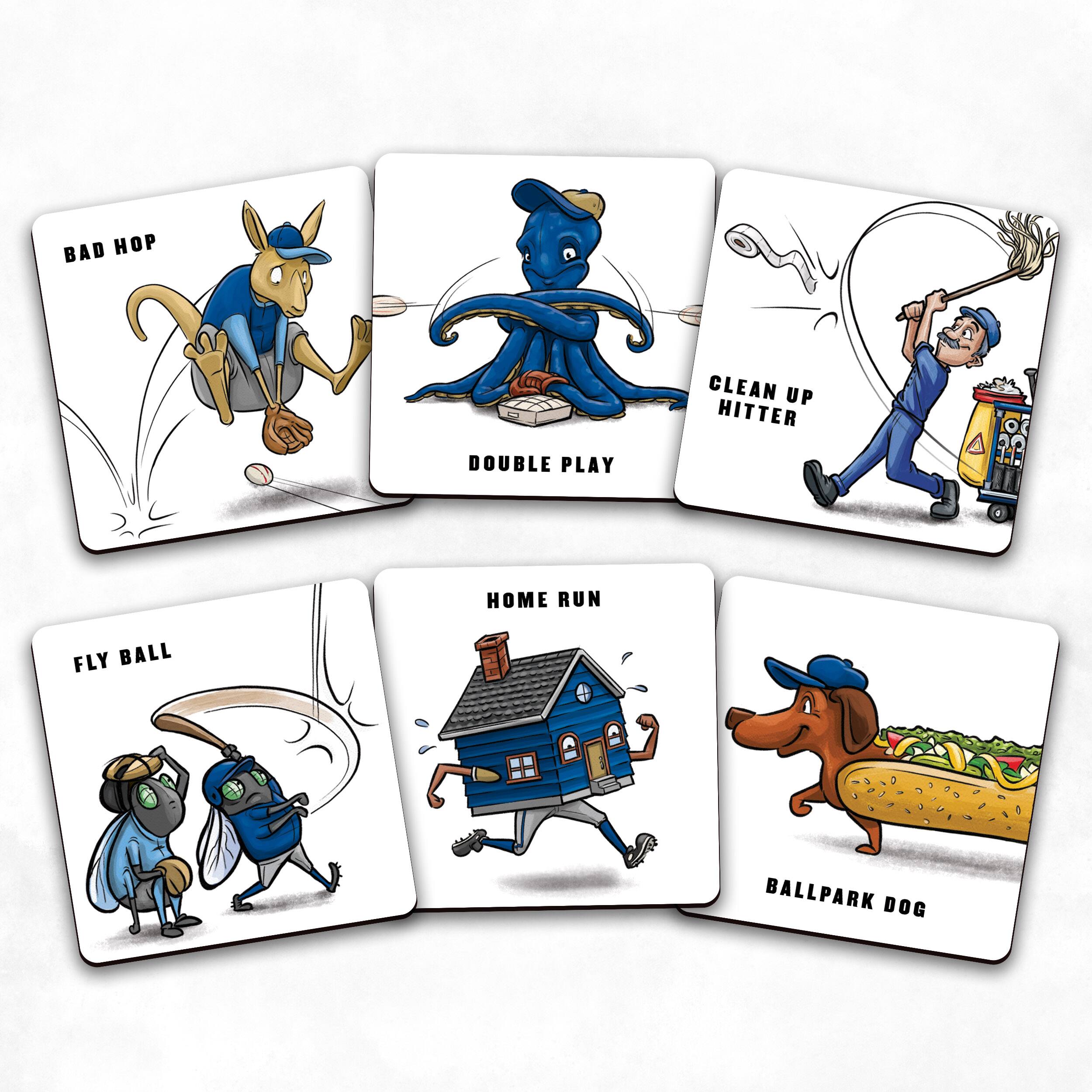 Major League Baseball Licensed Memory Match Game, Color: Kansas City ...