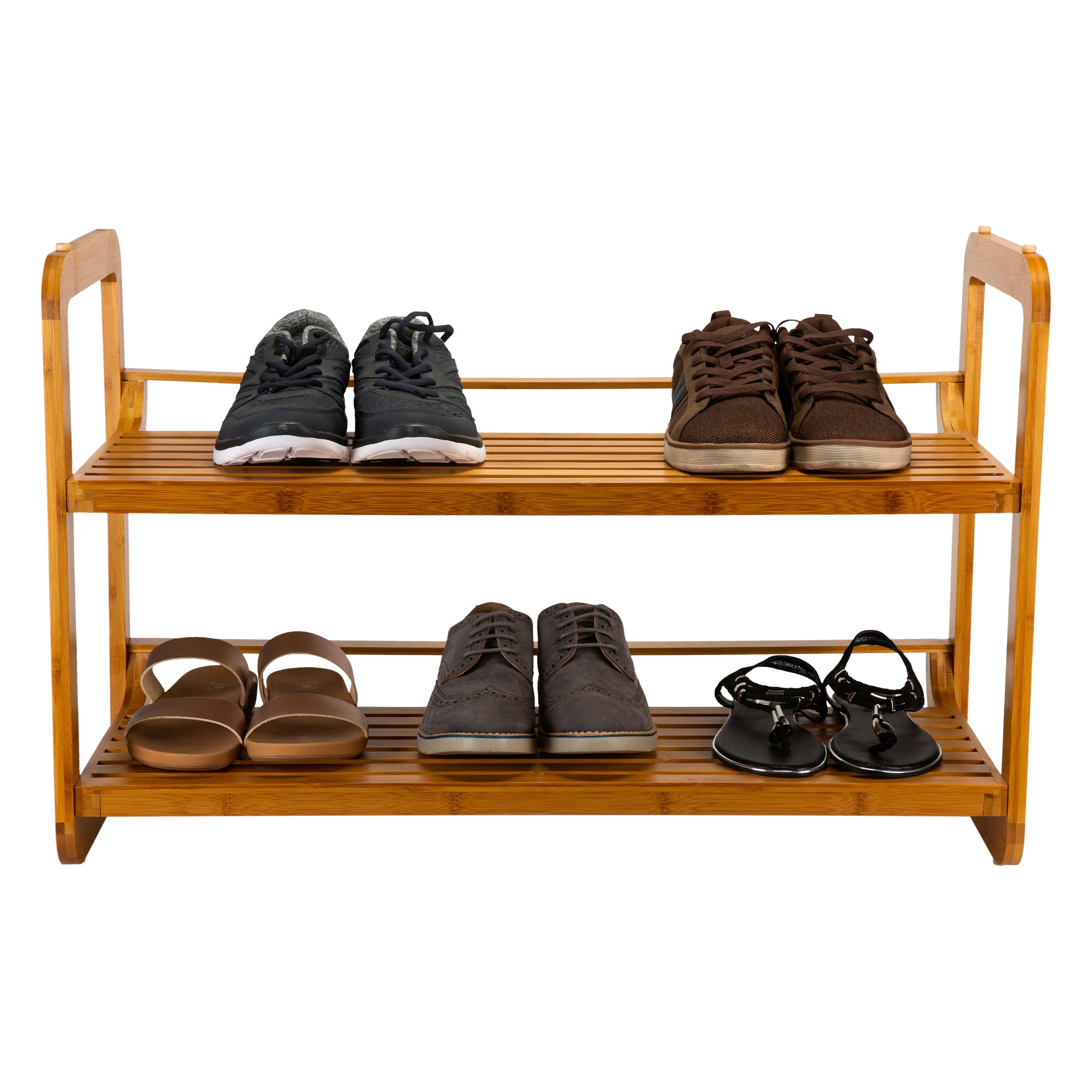 Organize It All Lohas Collection 2 Tier Stackable Shoe Rack | Michaels