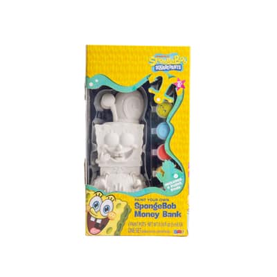 SpongeBob SquarePants™ Color Your Own SpongeBob Money Bank | Michaels