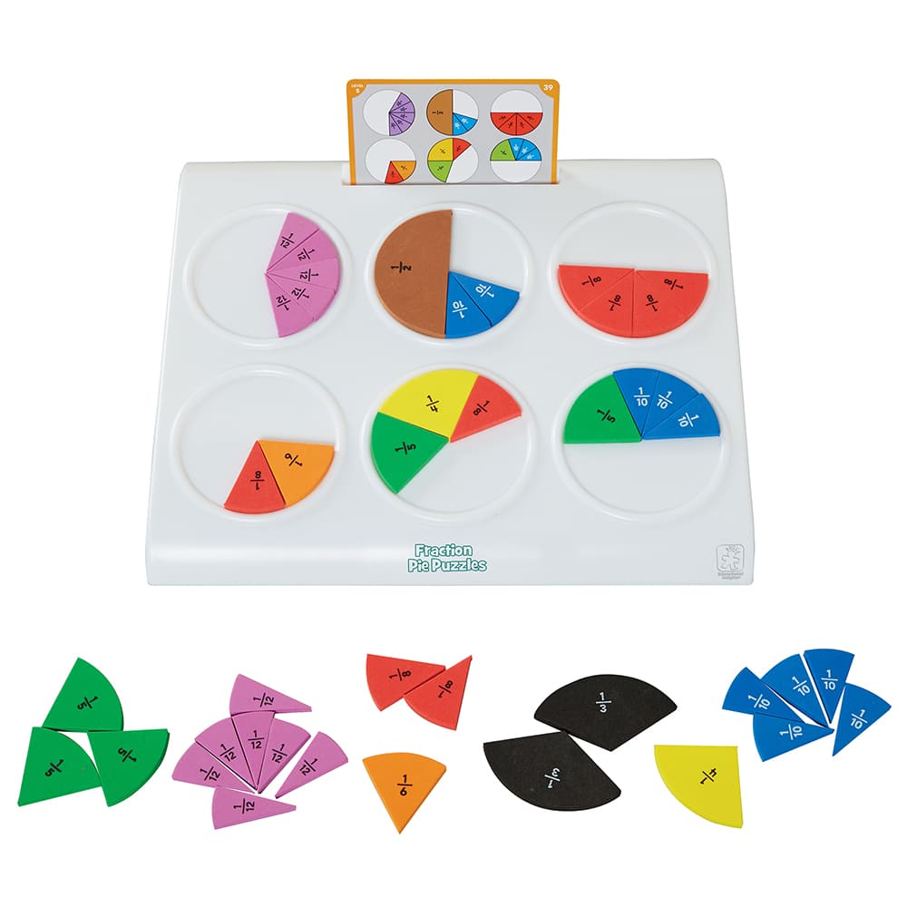 Educational Insights Fraction Pie Puzzles | Michaels