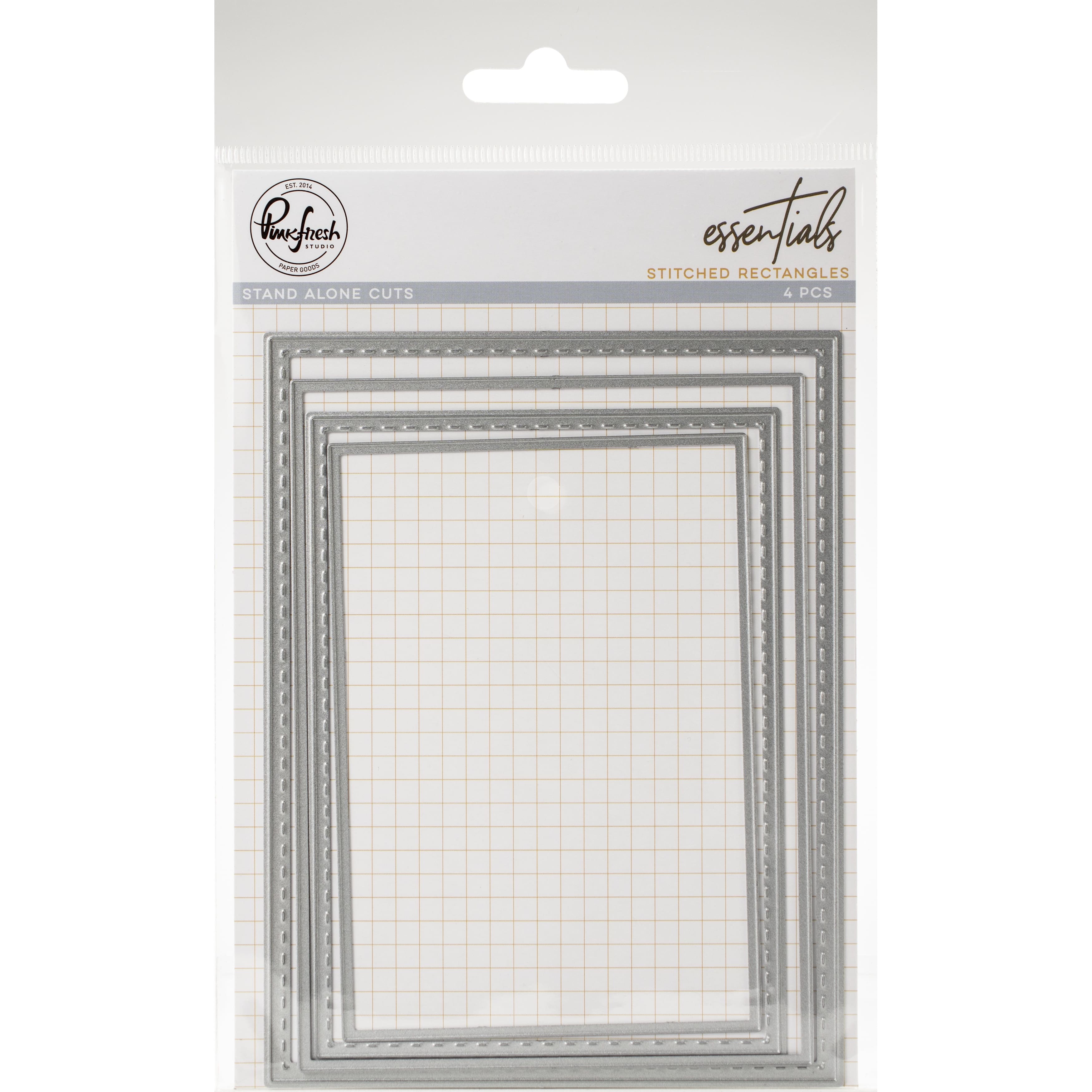 Pinkfresh Studio Essentials Stitched Rectangles Die Set | Michaels