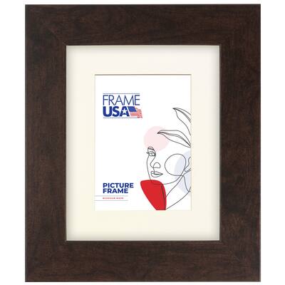 Frame USA Corporate Wide Brazilian Walnut Single Image Picture Frame ...