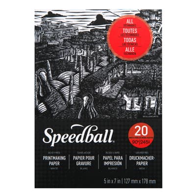 Speedball® 5" x 7" Printmaking Paper Pad | Michaels
