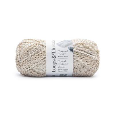 Textured Twist™ Yarn by Loops & Threads® | Michaels