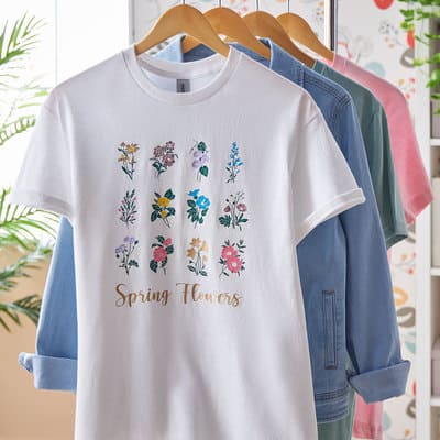 Spring Flowers T-Shirt | Projects | Michaels