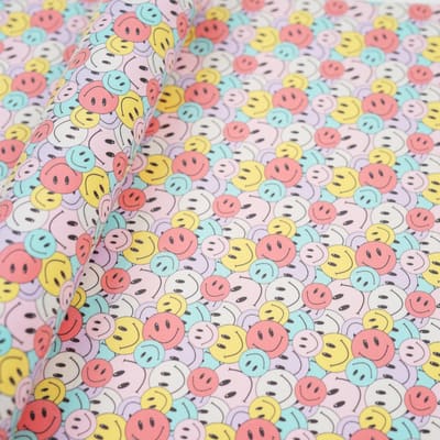 Happy Faces Heat Transfer Vinyl by Make Market® | Michaels