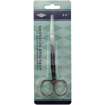 Havel's™ 5.75" Pointed Tips Double-Curved Applique Scissors | Michaels