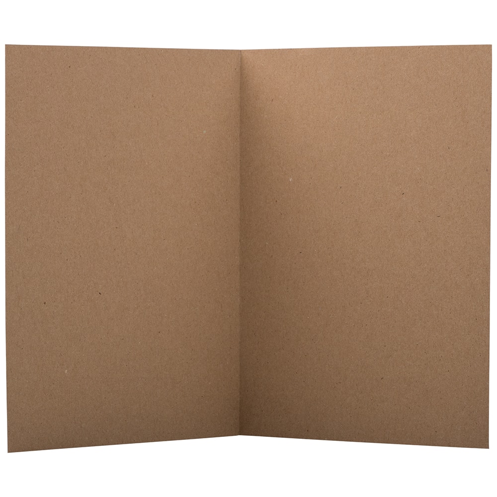 JAM Paper A7 Brown Kraft Blank Foldover Cards | Michaels