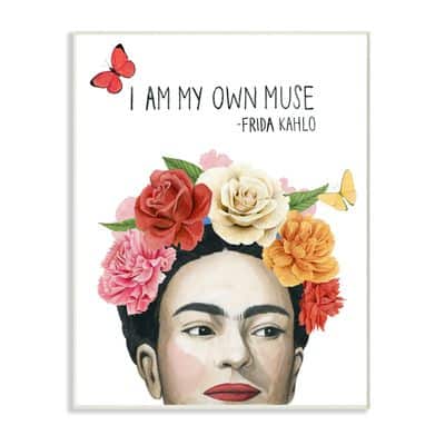 Stupell Industries Frida kahlo I Am My Own Muse Wall Plaque | Michaels