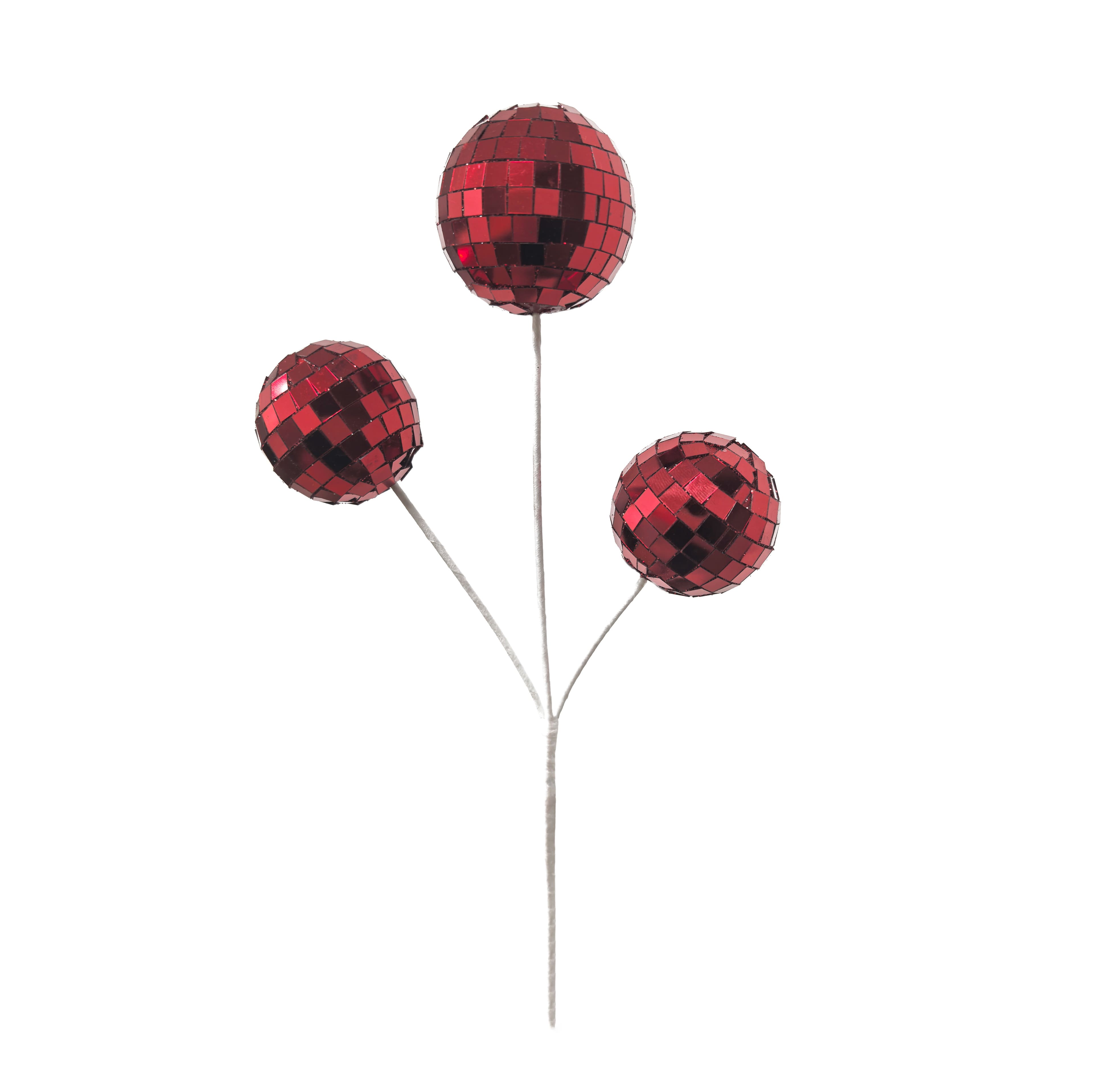 10" Red Disco Ball Trio Pick by Ashland® | Michaels
