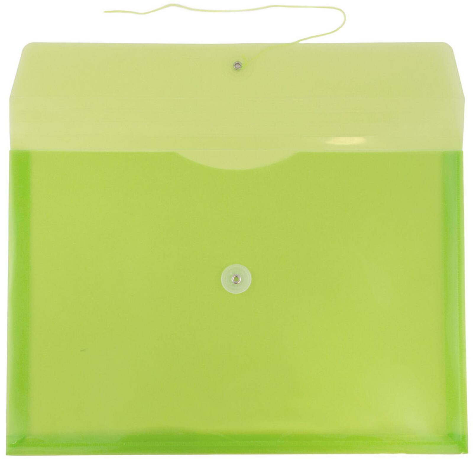 JAM Paper Booklet Plastic Envelopes with Button and String Closure, 108ct. | Michaels