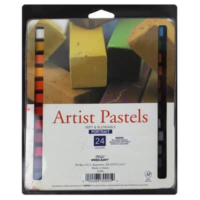 Pro Art® Portrait 24 Color Square Artist Pastels | Michaels