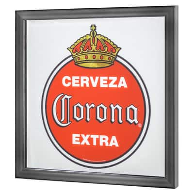 13" Vintage Corona Extra Screen Printed Mirror | Michaels
