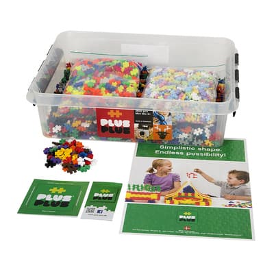 Plus-Plus® Basic, Neon, & Pastel School Set, 3600ct. | Michaels