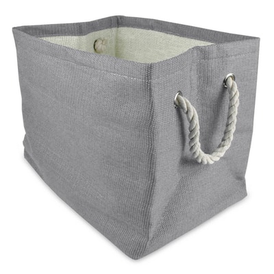 DII® Large Rectangle Solid Gray Paper Bin | Michaels