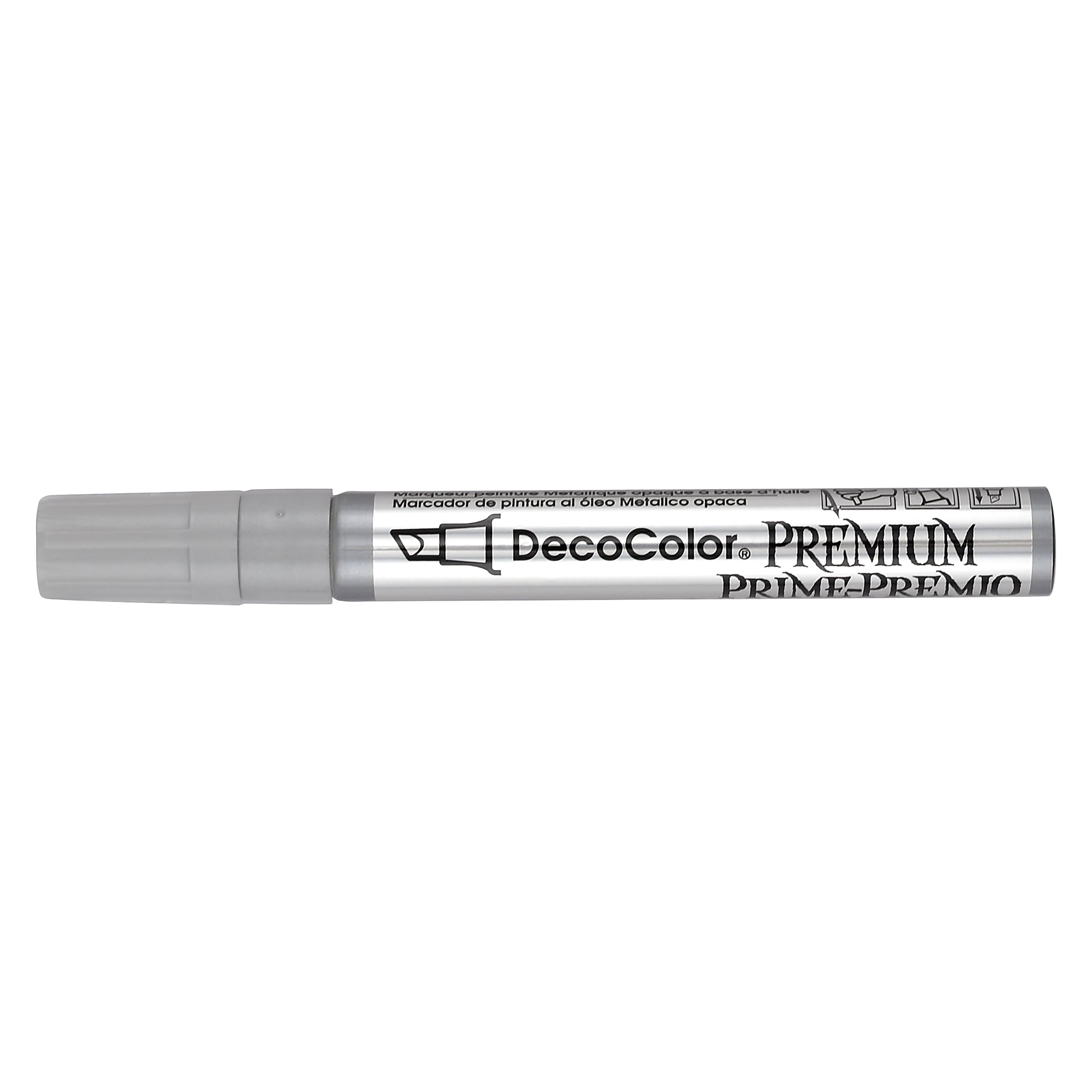 DecoColor® Premium Silver Chisel Tip Oil Paint Marker | Michaels