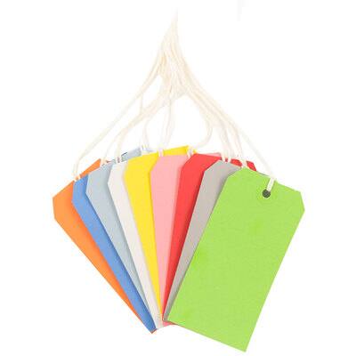 JAM Paper Primary Color Medium Gift Tags with String, 60ct. | Michaels