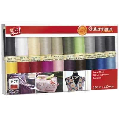 Gütermann Basics Sew-All Polyester Thread Set | Michaels