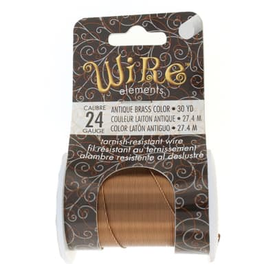 The Beadsmith® Wire™ Elements 24 Gauge Tarnish-Resistant Wire | Michaels