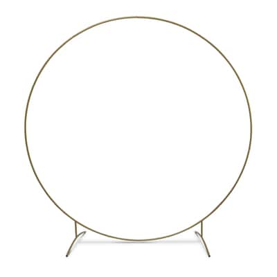 7.5ft. Gold Decorative Wedding Arch by Celebrate It™ | Michaels