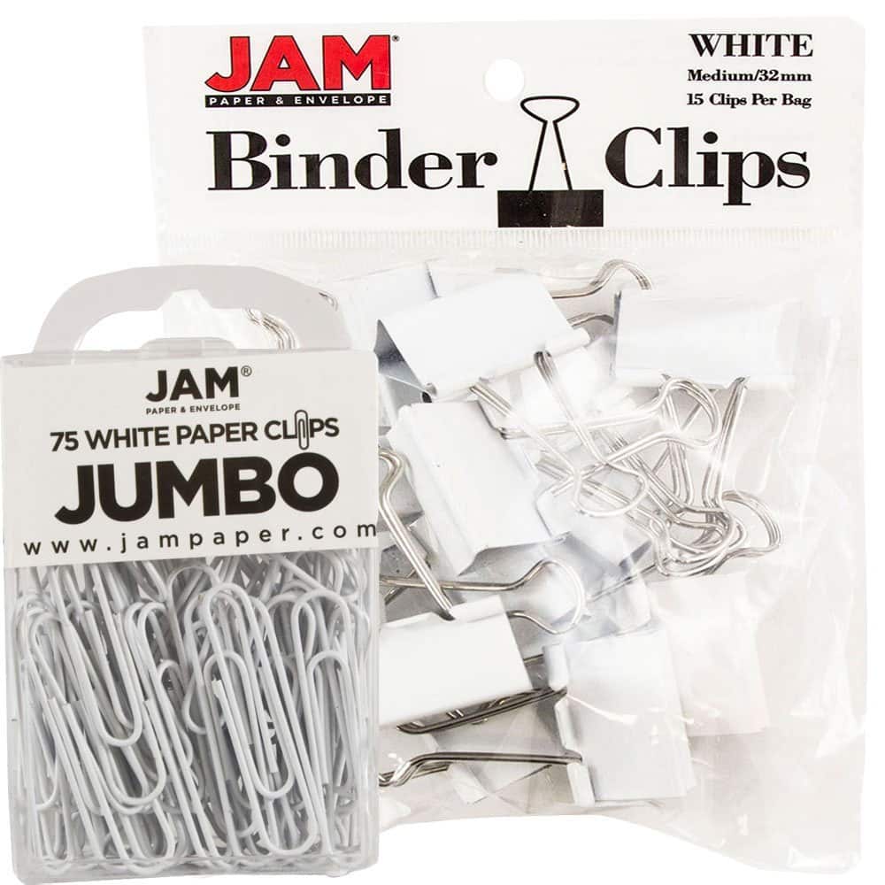 JAM Paper Office Desk Supply Clips Set | Michaels