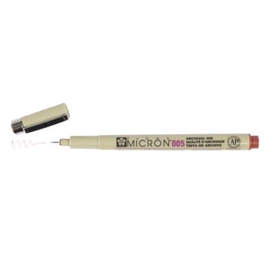 Pigma® Micron™ 005 Fine Line Pen, Color: Brown | Michaels