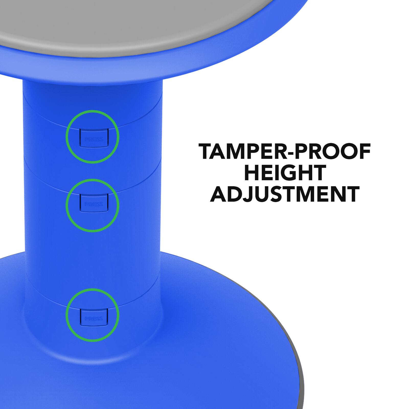 Storex Adjustable Wiggle Stool, Blue | Kids' Furniture | Michaels