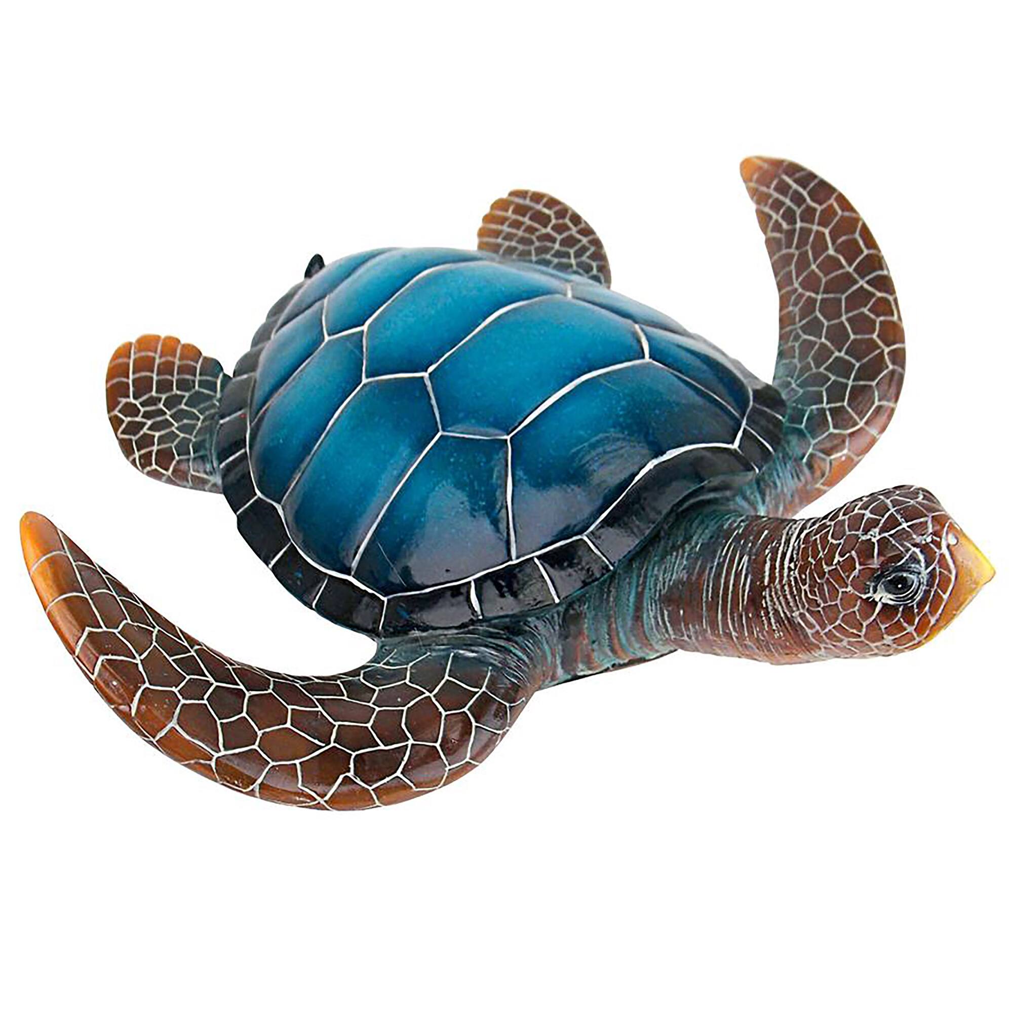 Design Toscano 14" Blue Sea Turtle Statue | Michaels