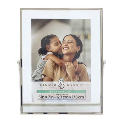 Buy in Bulk - 6 Pack: Expressions™ Silver Metal Tabletop Float Frame by ...
