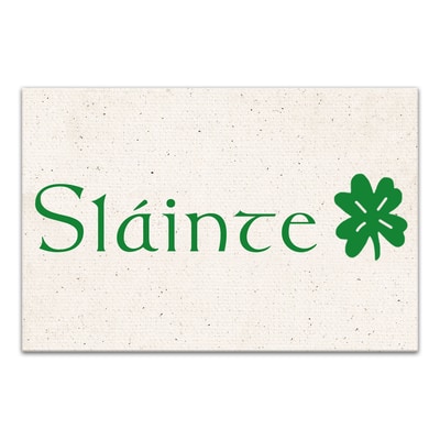 Slainte 18" x 12" Canvas Wall Art | Michaels