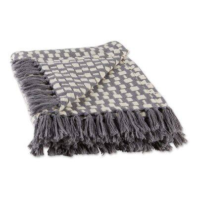 DII® Gray Urban Check Throw | Michaels