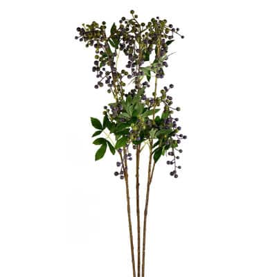 Violet Berry Spray, 3ct. | Michaels