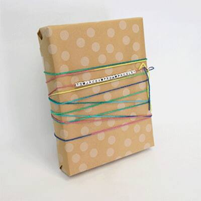 Yarn-Wrapped Gift Wrap | Projects | Michaels