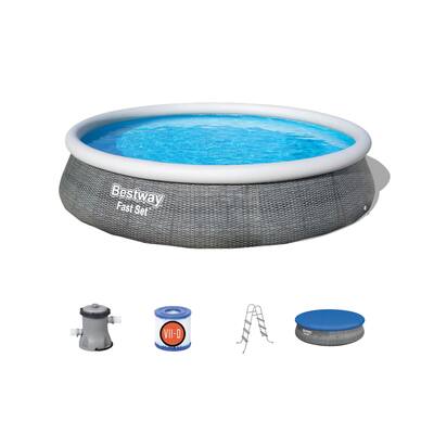 Bestway® Fast Set™ 13ft. Round Inflatable Pool Set | Michaels