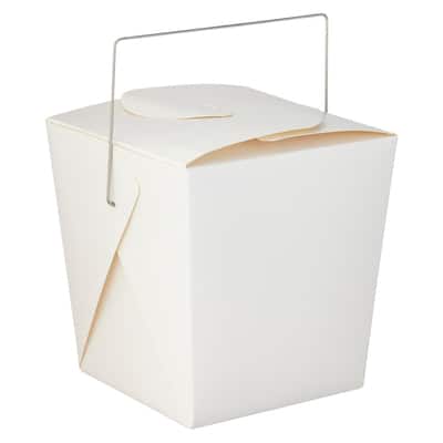 4" White Take-Out Box Set by Celebrate It™ | Michaels
